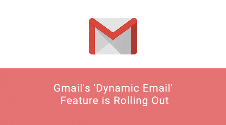 Gmail's 'Dynamic Email' Feature is Out | MilesWeb