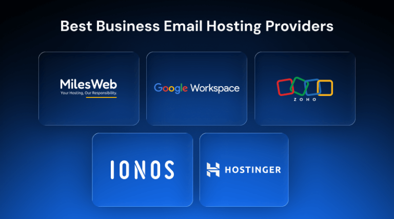 Best Business Email Hosting Providers UK 2026