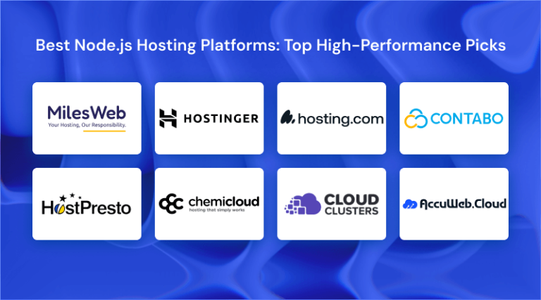 Best Node.js Hosting Platforms in UK (2026): Top High-Performance Picks