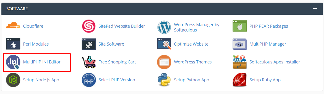 How to Change PHP Settings in cPanel Using the MultiPHP INI Editor?